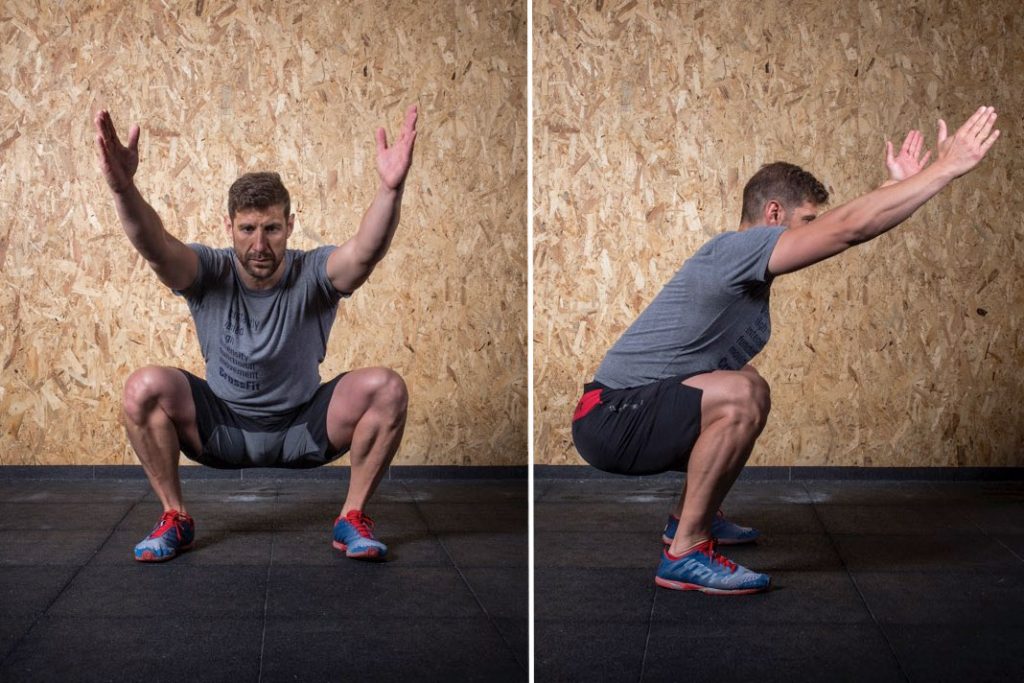 Cómo hacer una sentadilla